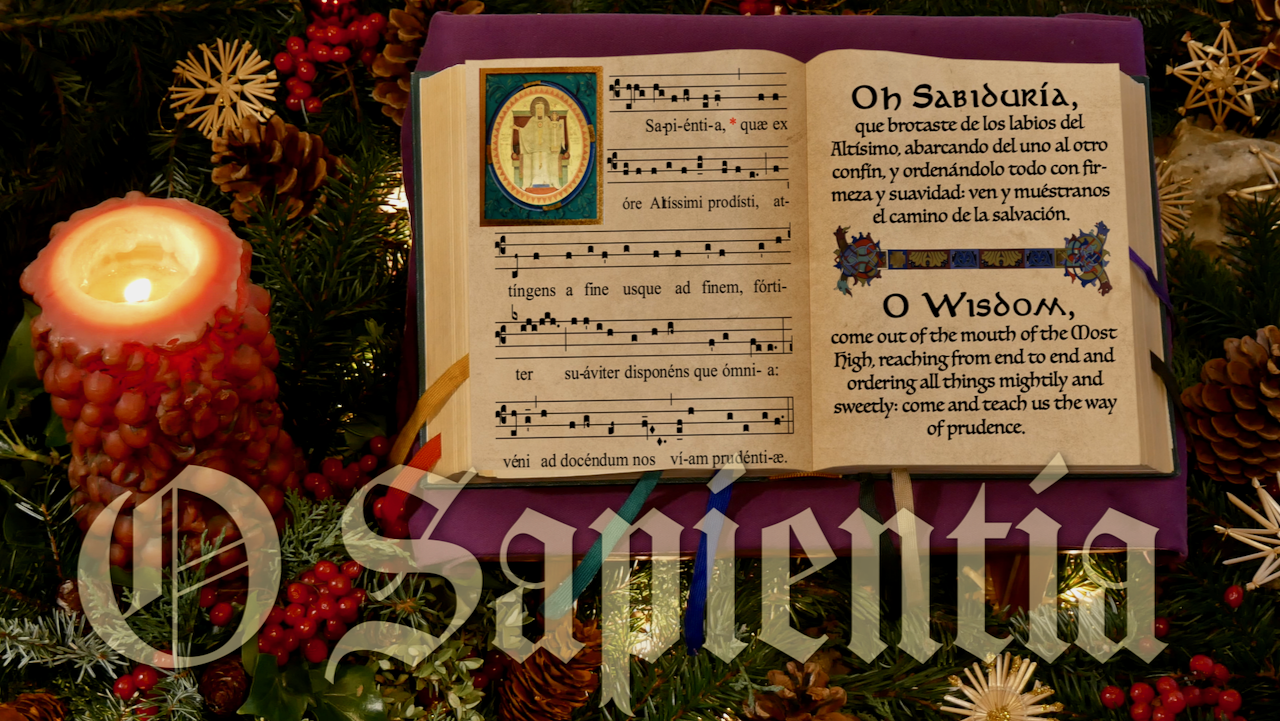 First O antiphon: “O Sapientia” – Harpa Dei