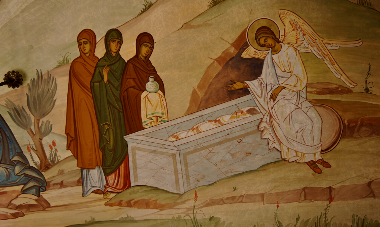 The joy of the resurrection and the shadows of darkness – Harpa Dei